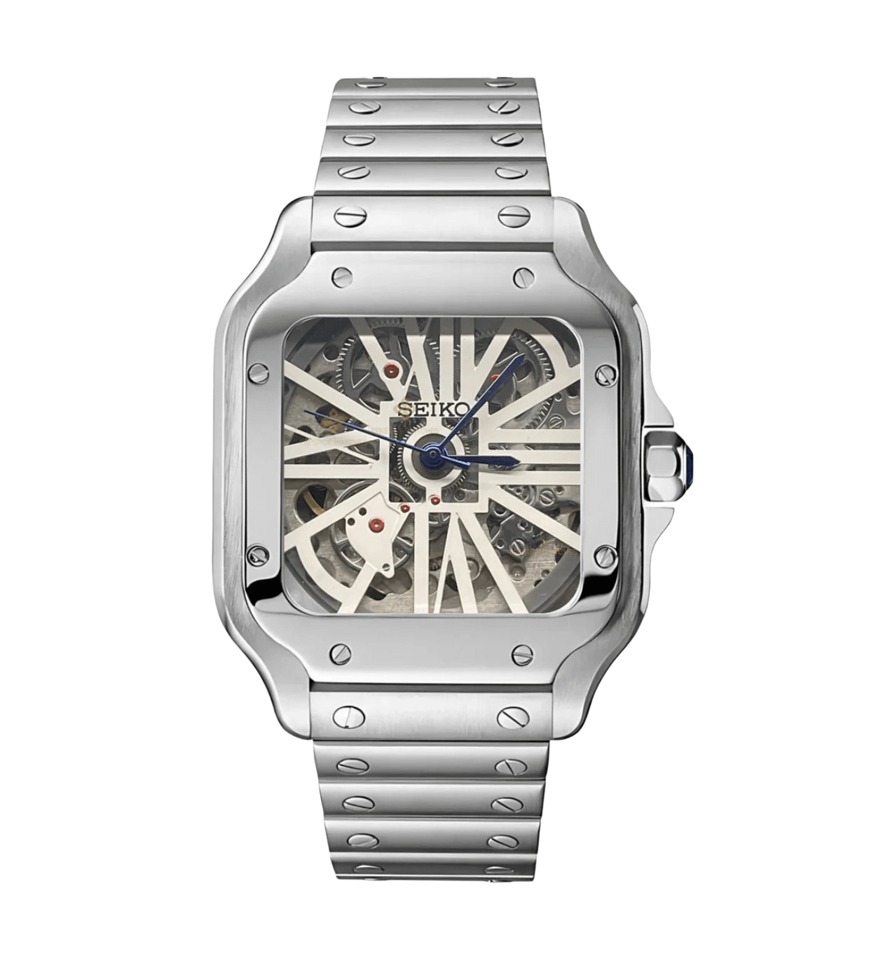 Seiko Mod Santos Skeleton Classic – Emperor Mods